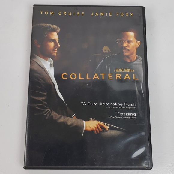 Dreamworks | Media | Collateral Movie Dvd Tom Cruise Jaime Foxx | Poshmark